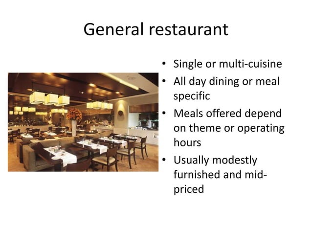 Food & beverage outlets [autosaved] | PPTX