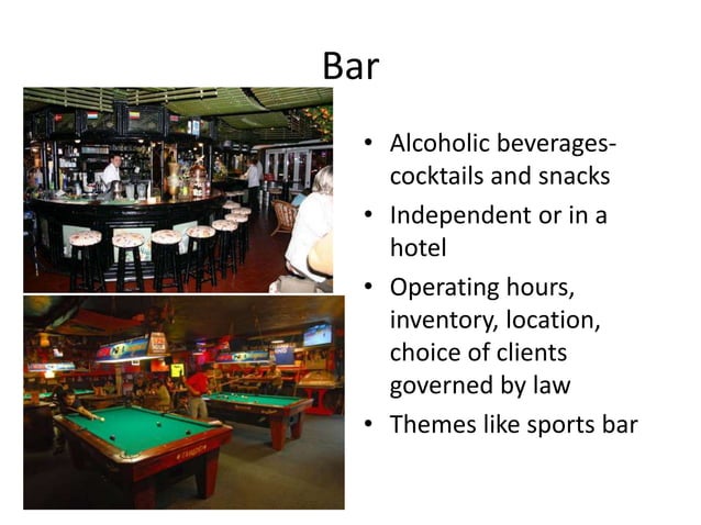 Food & beverage outlets [autosaved] | PPTX