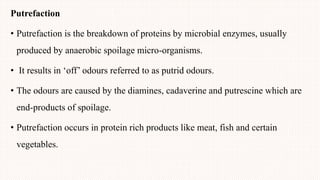 Food biodeterioration | PPTX