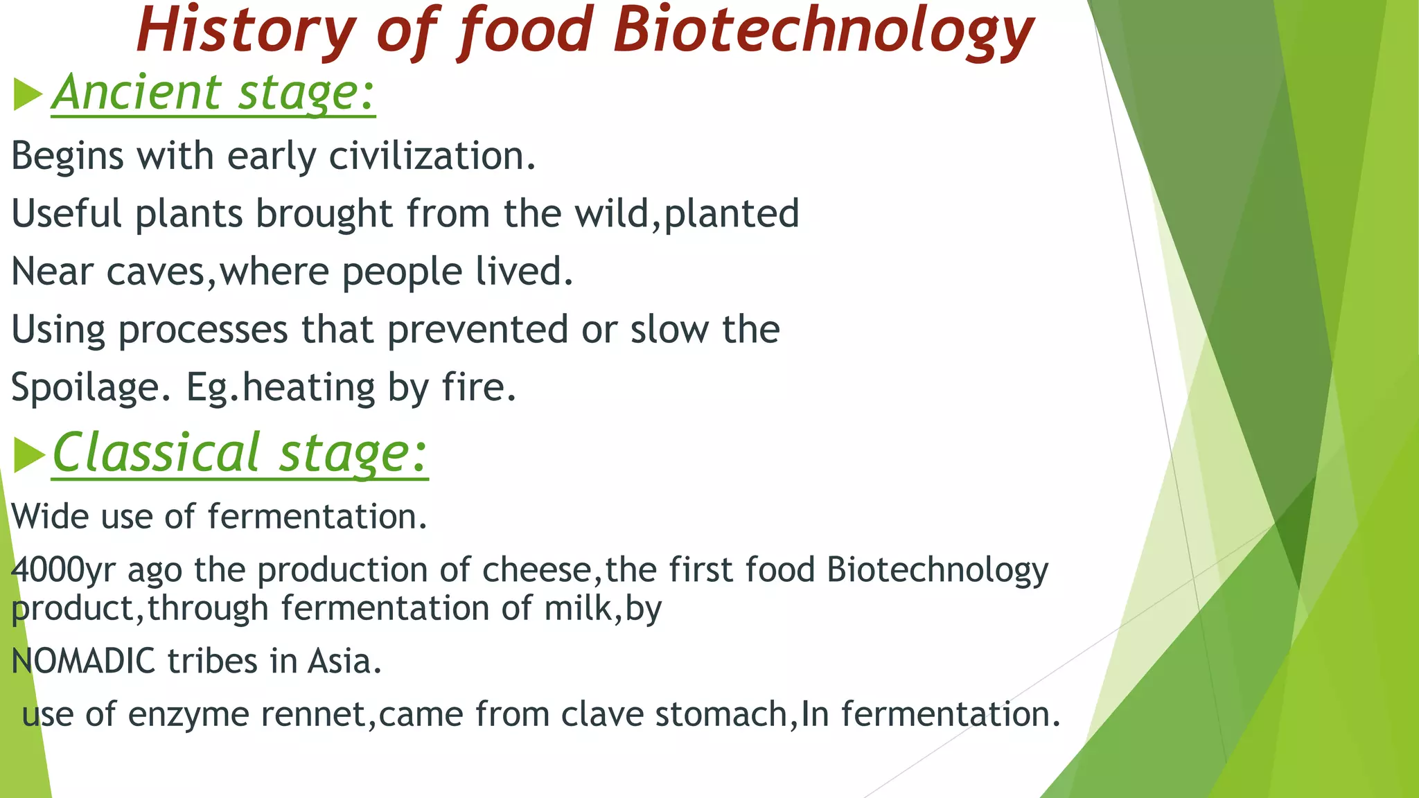 Food biotechnology- genetically modified food materials | PPTX