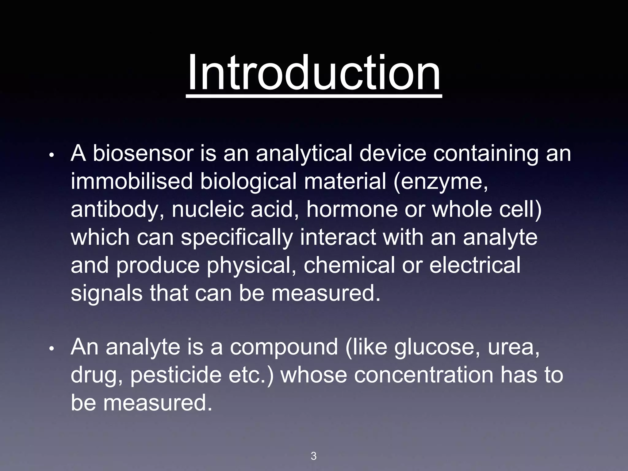Biosensors | PPT