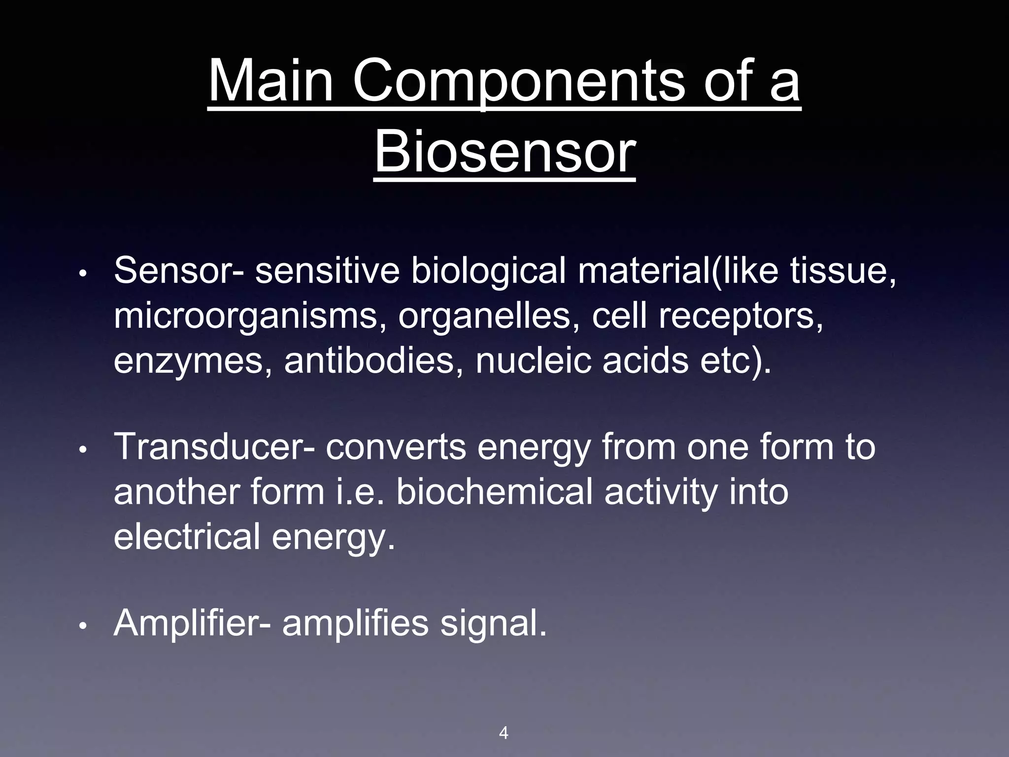 Biosensors | PPT