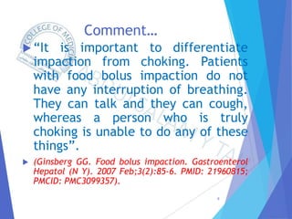 Food Bolus Impaction with Severe Dysphagia.pdf
