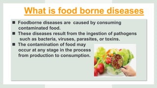 food born diseases #food infection and intoxication | PPTX | Digestive ...