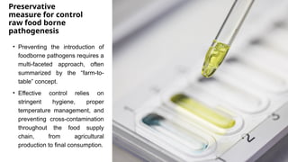 Conventional and Novel Technology In control of food borne pathogens ...