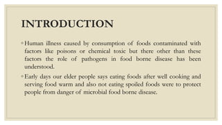 Food borne bacteria | PPTX