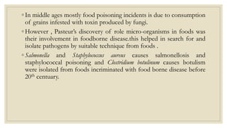 Food borne bacteria | PPTX