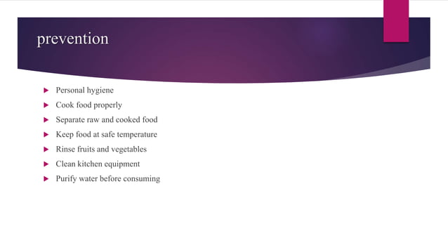 Food borne disease | PPTX | Infectious Diseases | Diseases and Conditions