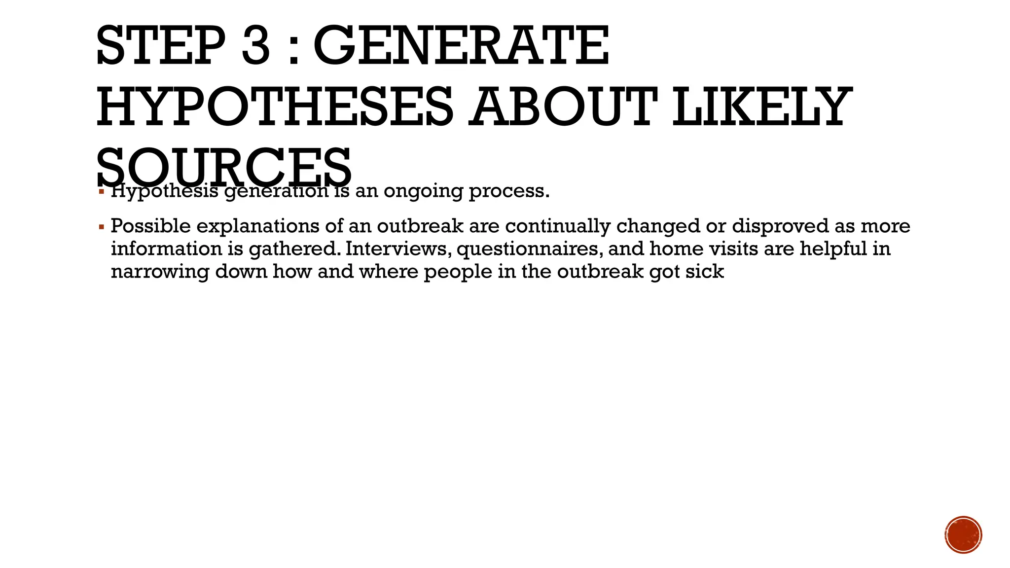 Food borne disease outbreak | PDF