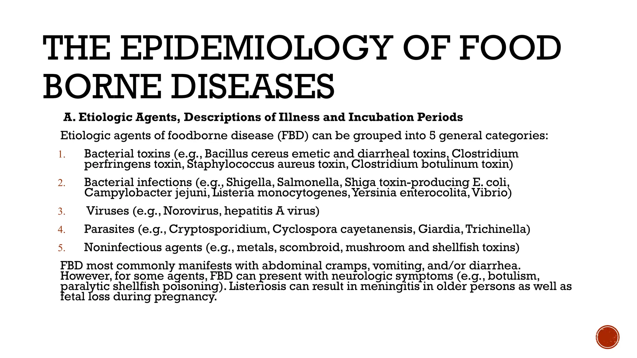 Food borne disease outbreak | PDF