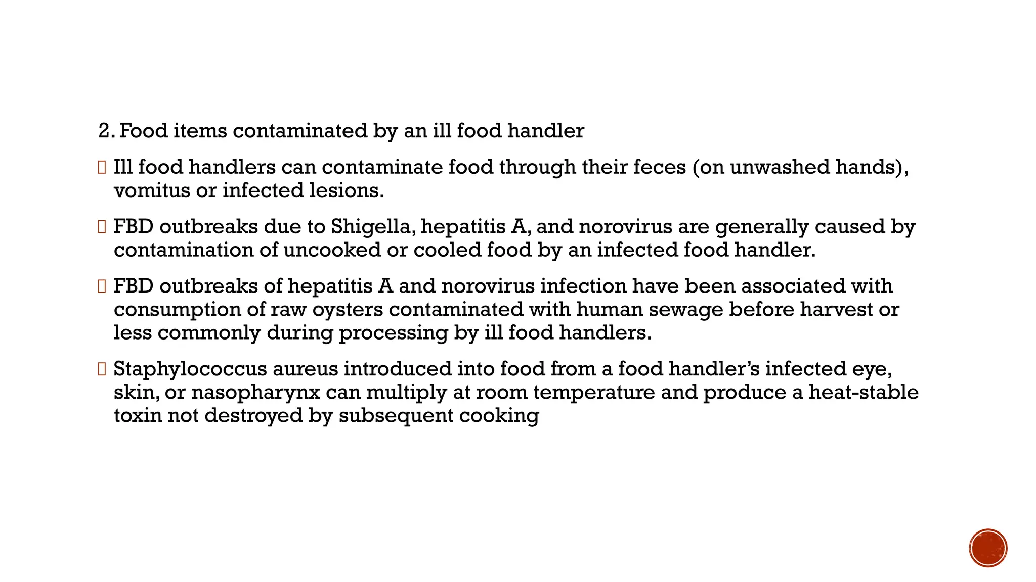 Food borne disease outbreak | PDF