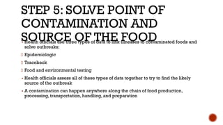 Food borne disease outbreak | PDF