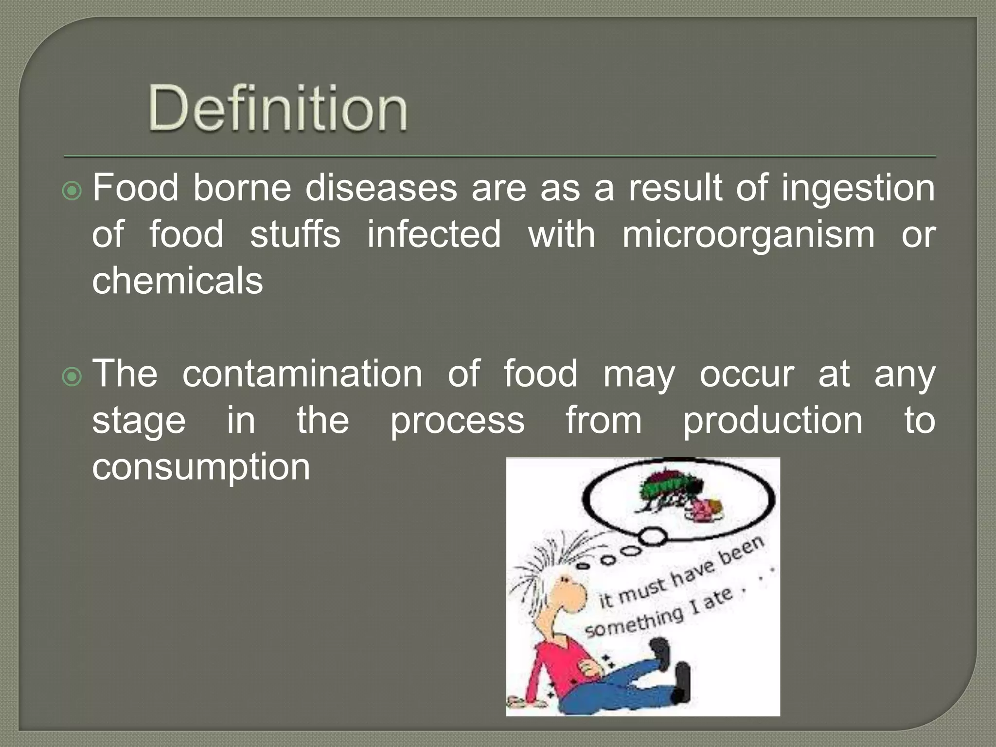 Food borne diseases | PPTX