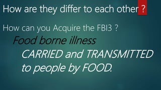 Food borne diseases - Cookery 10 | PPTX