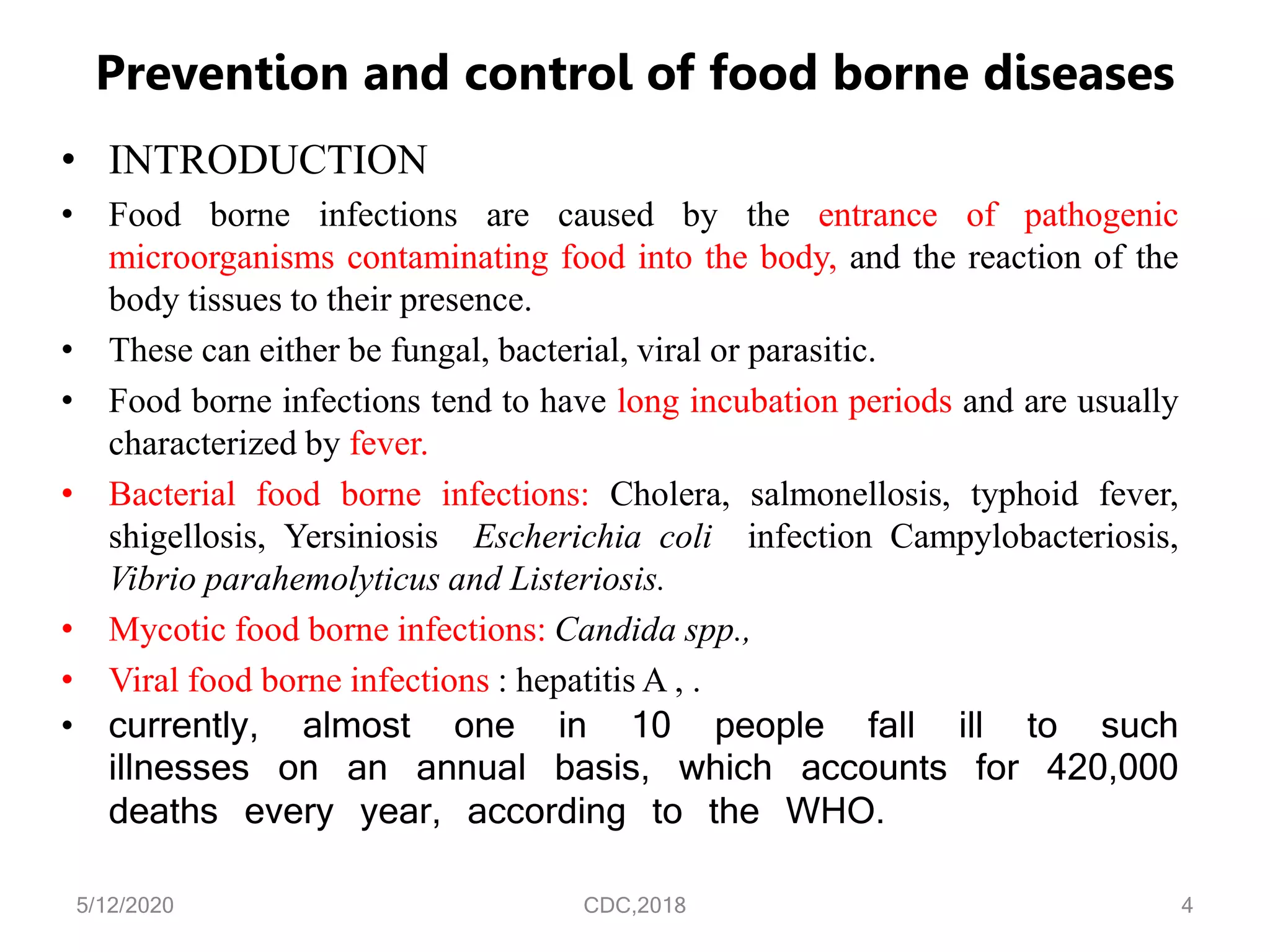 Food borne diseases | PPTX