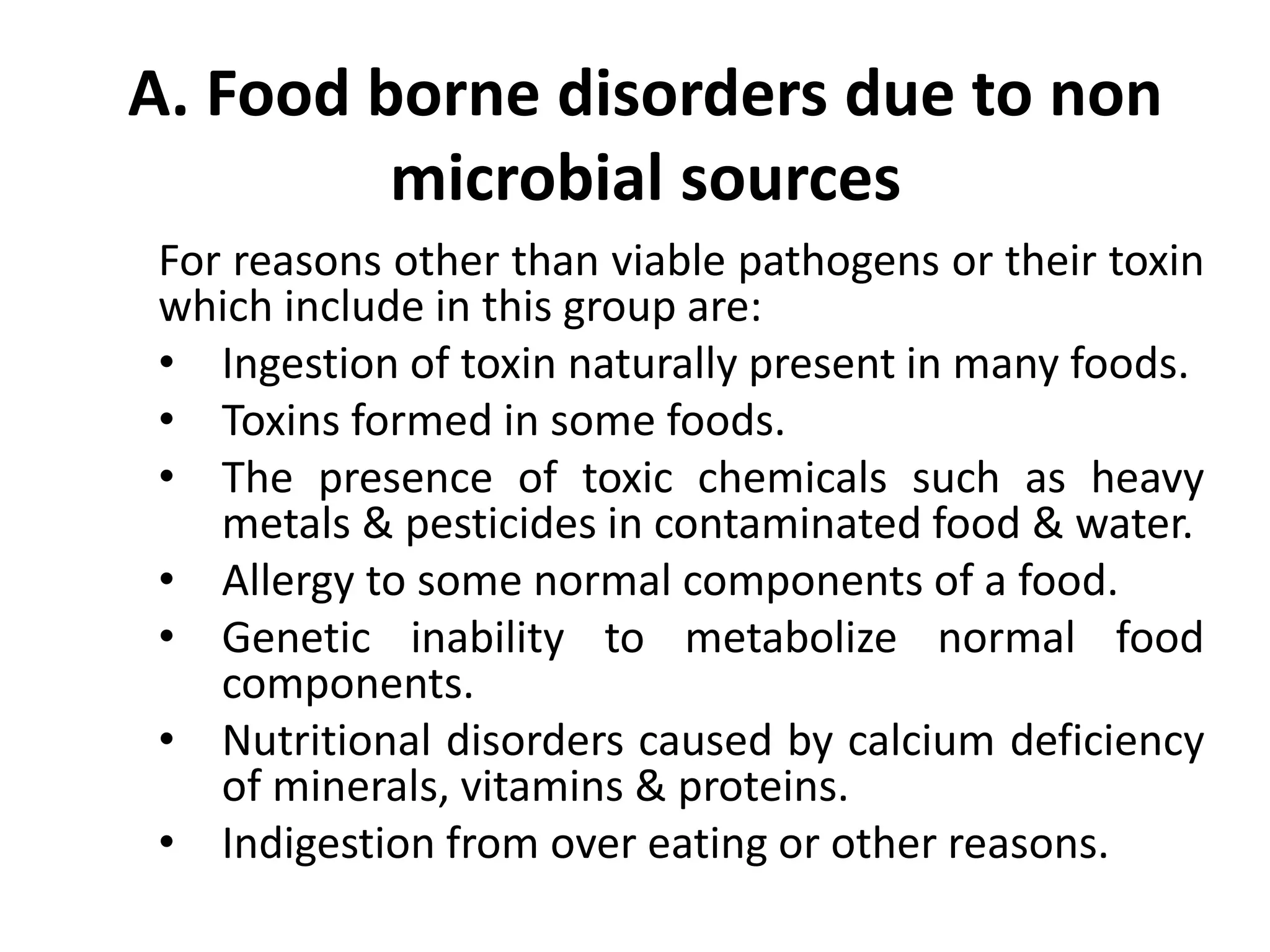 Food borne diseases | PPTX