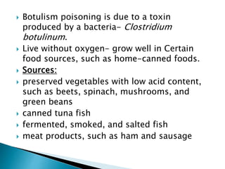 Food borne diseases 1msc | PPTX