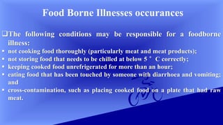 Food borne illness | PPTX