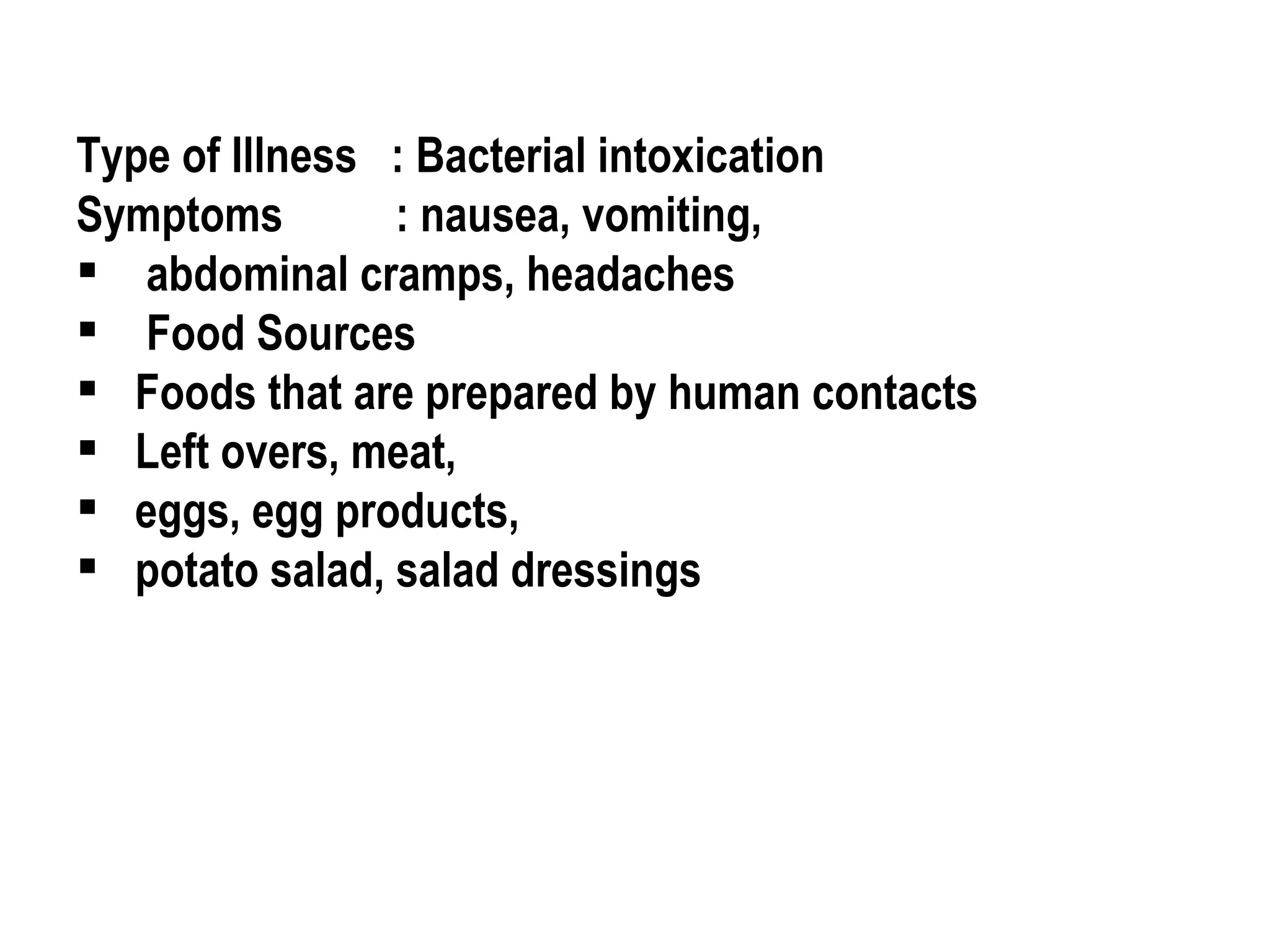Foodborne illnesses 1 | PPT