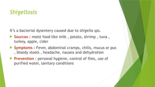 food borne infection (bacterial,viral, parasitic) | PPT