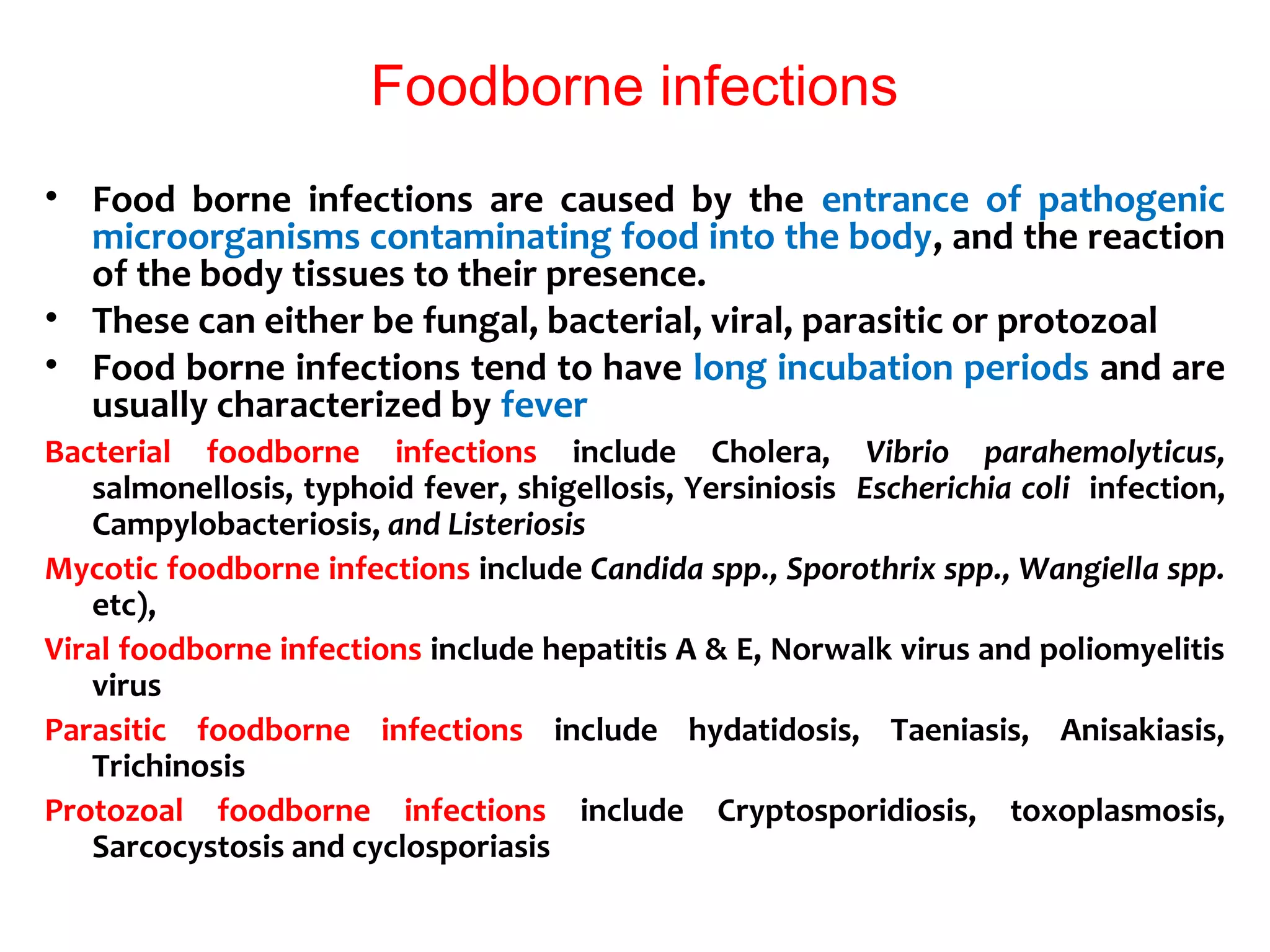 Foodborne Infections and Intoxications | PPT | Infectious Diseases ...