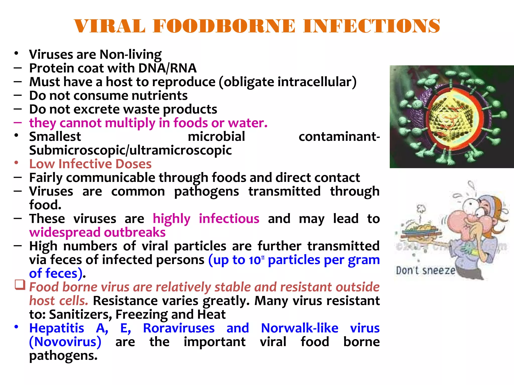 Foodborne Infections and Intoxications | PPT