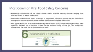 Food borne Viral Pathogens harmful to human | PPTX