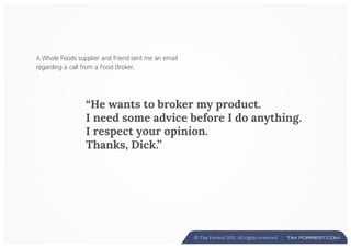 Food Broker Overview | PDF