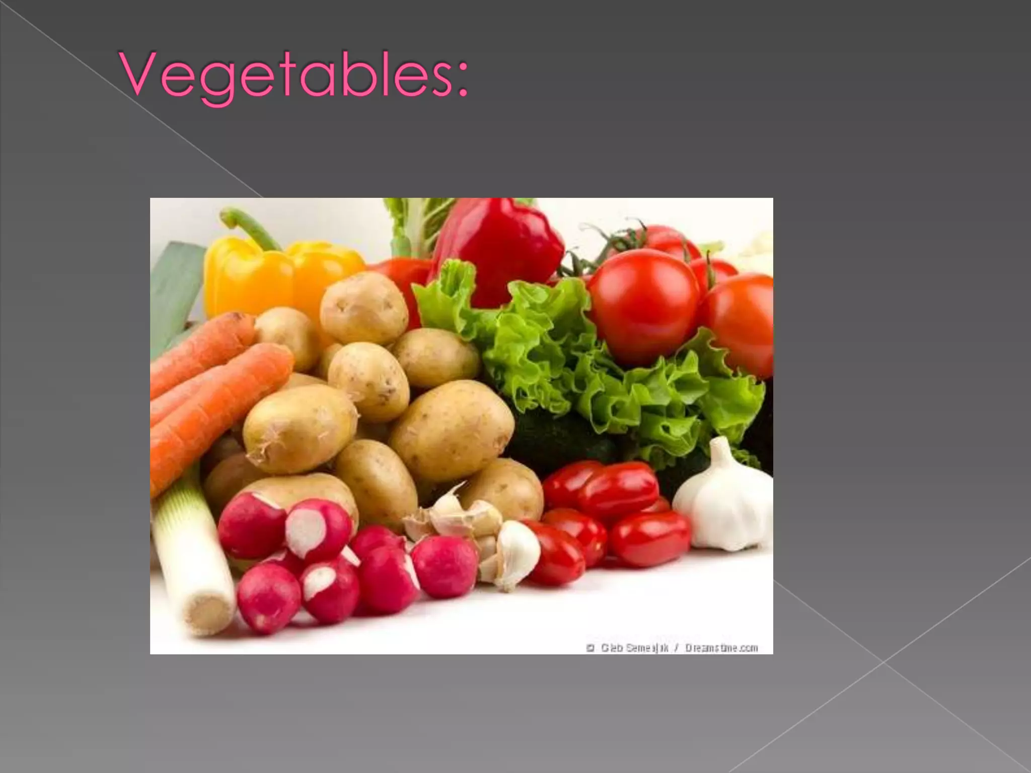 Food categories in the supermarket | PPTX