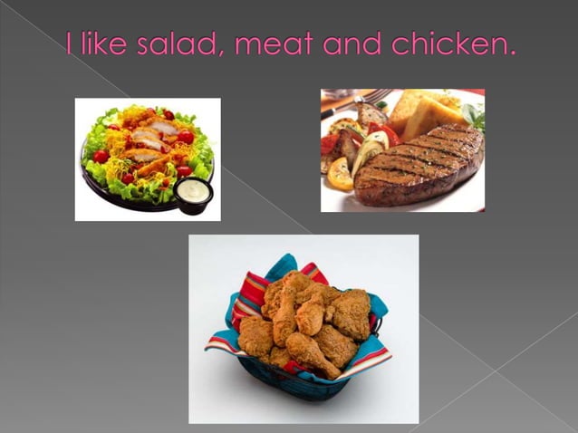 Food categories in the supermarket | PPTX