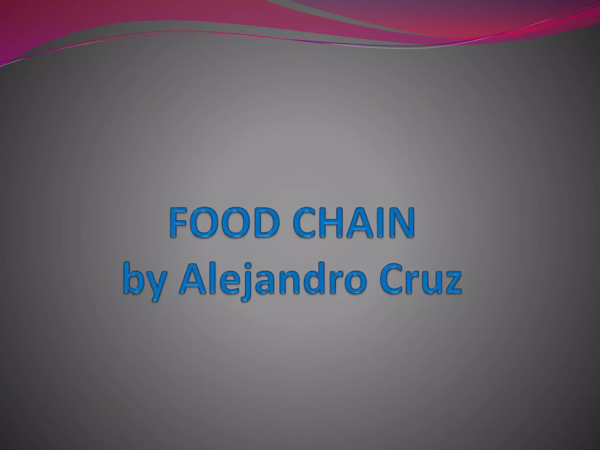 Food chain | PPT