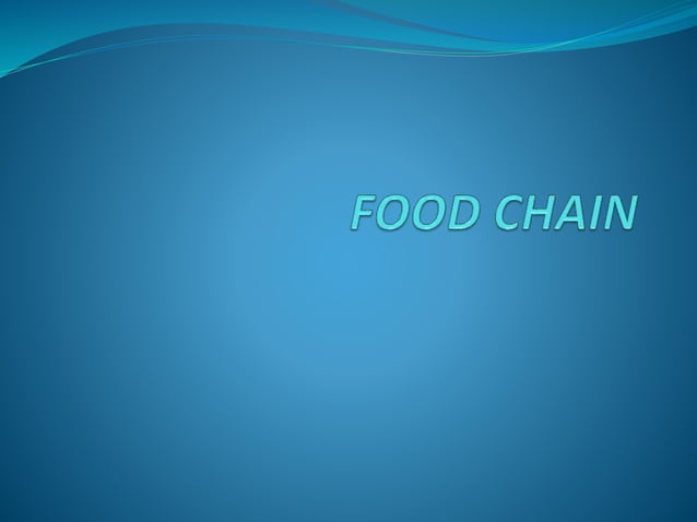 FOOD CHAIN | PPT