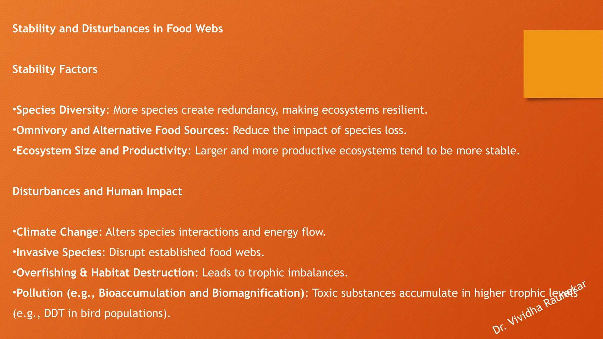 Food chain, web, pyramids and interconnected view of ecological ...