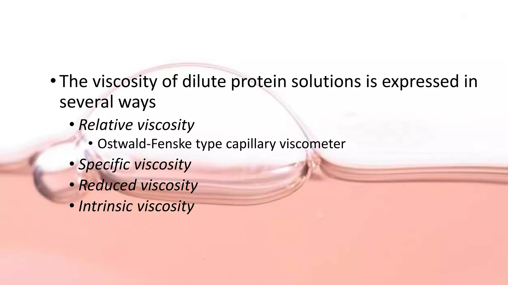 Food Chemistry - Viscosity | PPTX