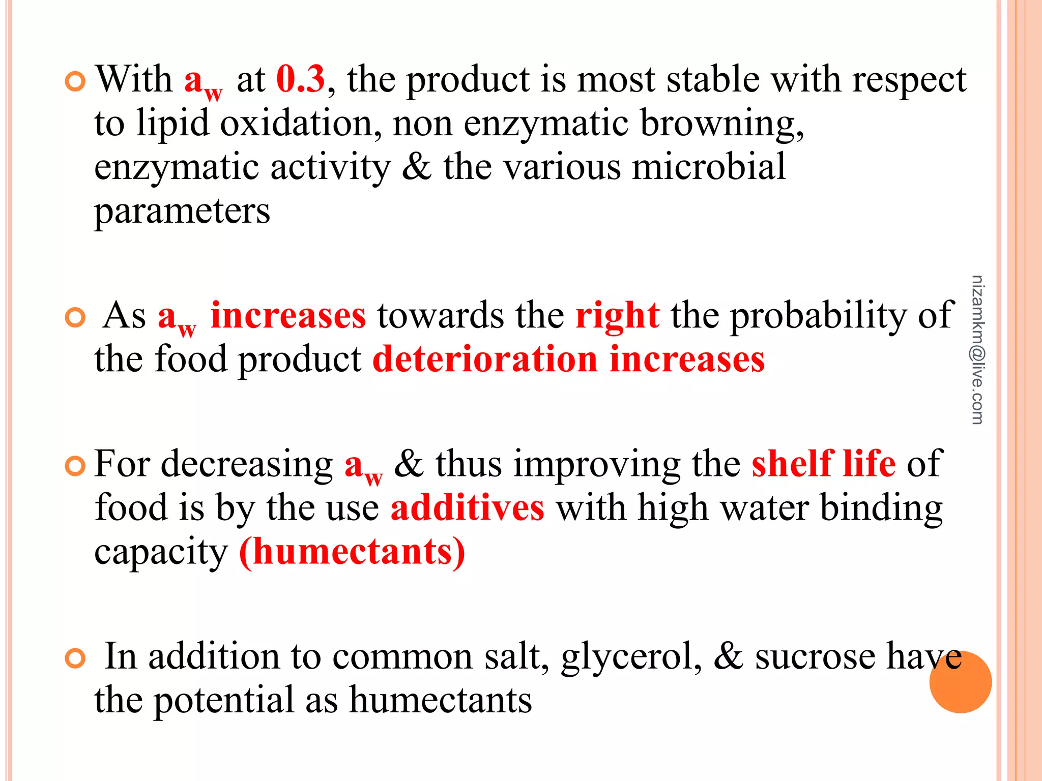 Food chemistry | PPTX