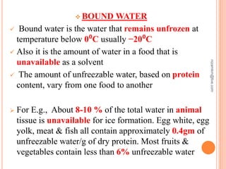 Food chemistry | PPTX