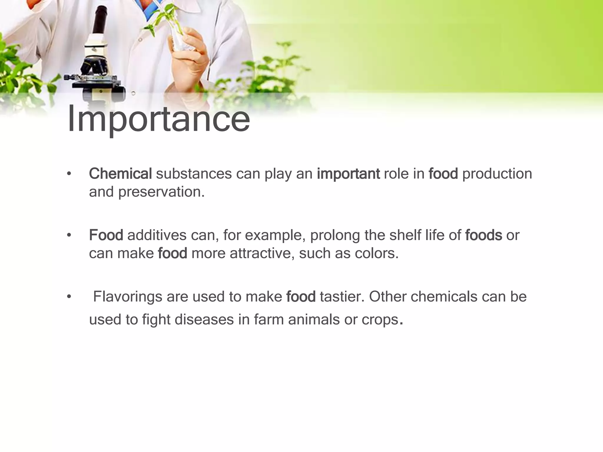 Food chemistry | PPTX | Chemistry | Science
