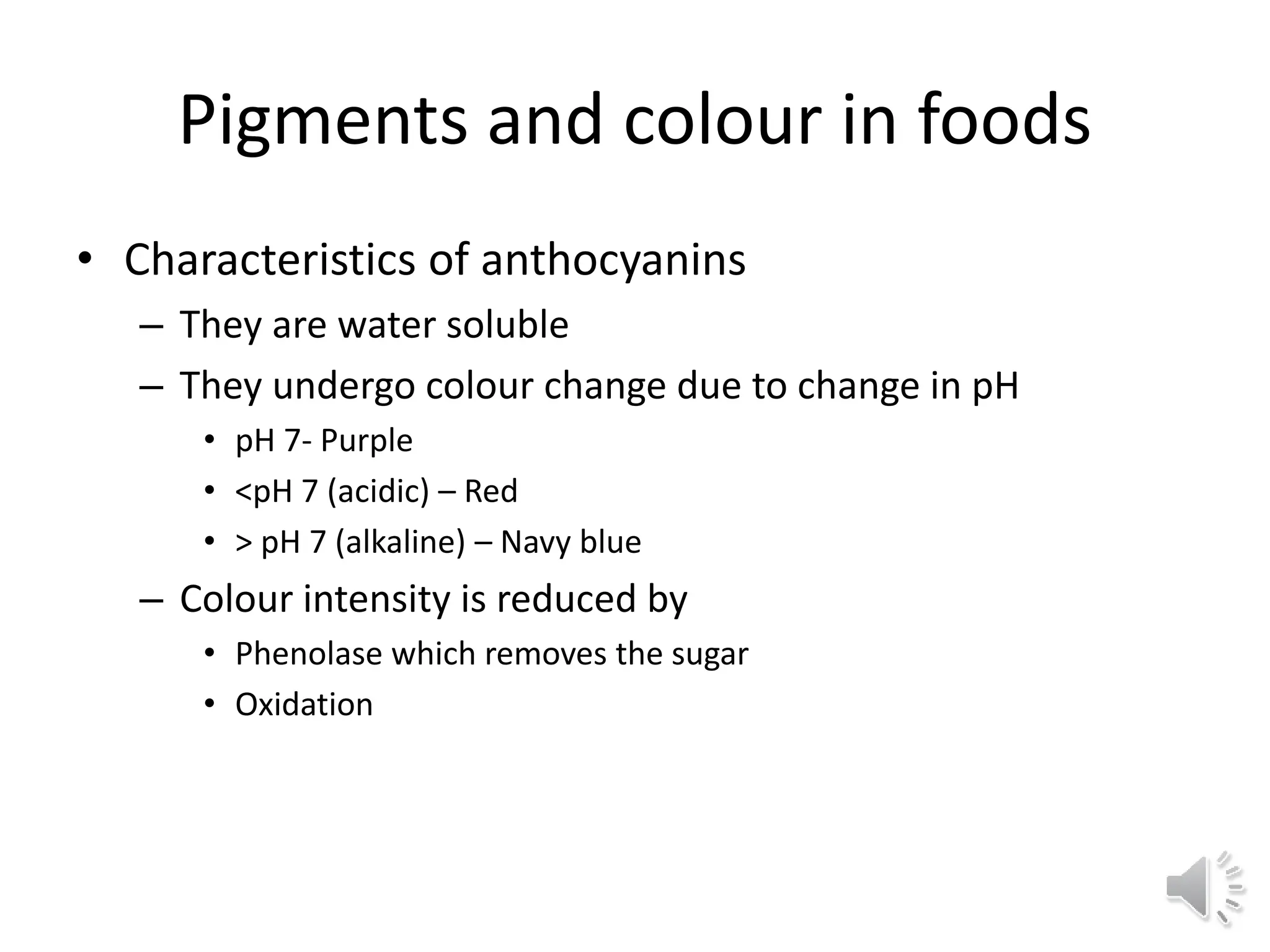 Food Chemistry - Color and pigments in Food_Part 3.pptx