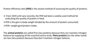 proteins food chemistry, its structure ,efficiency, deficiency, net ...