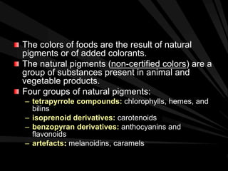 Food chemistry pigment.ppt
