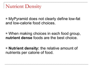 Food choices and nutrition basics | PPT
