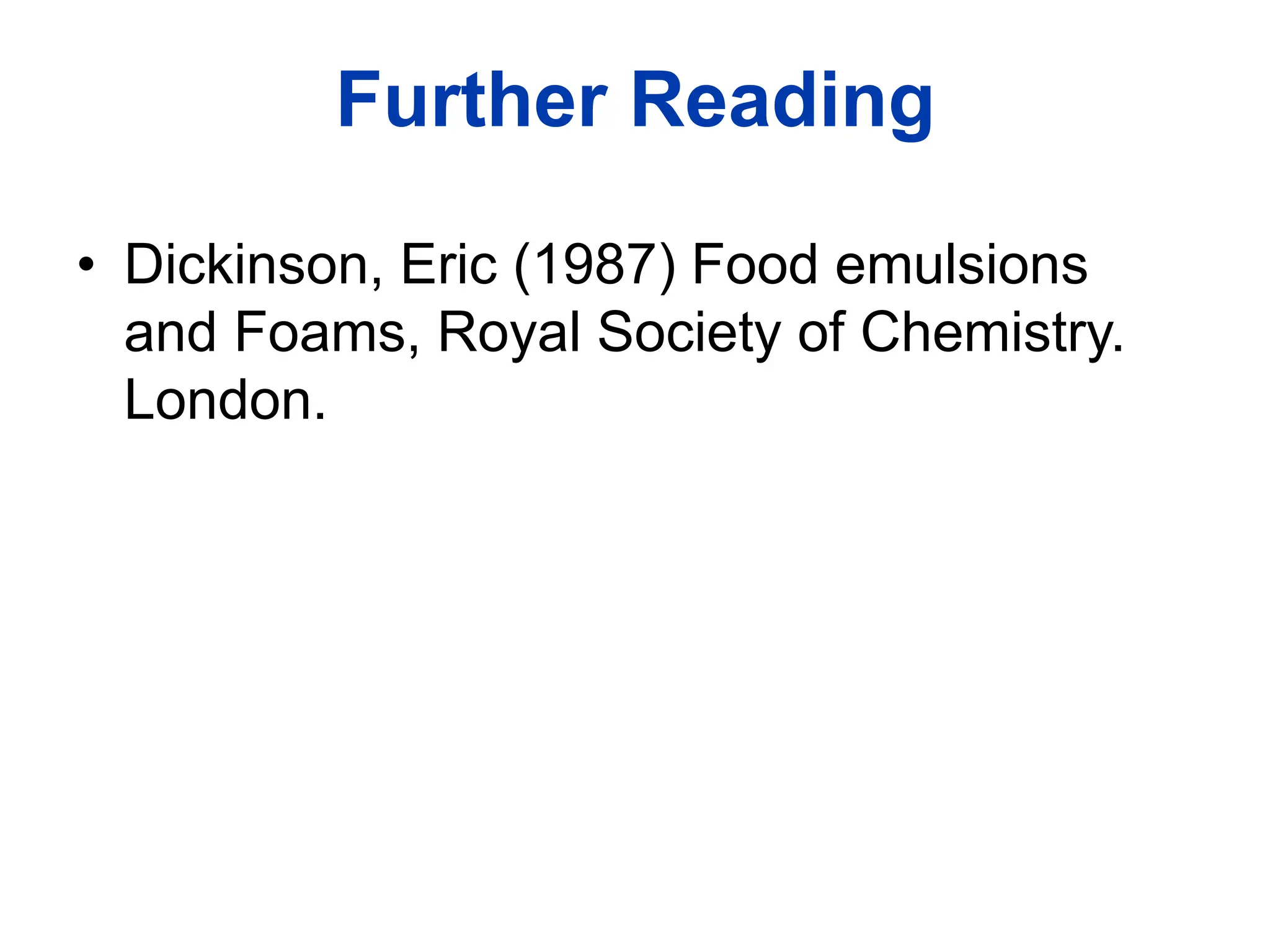 Food Colloids: PHASES; COLLOIDAL;CLASSES | PDF