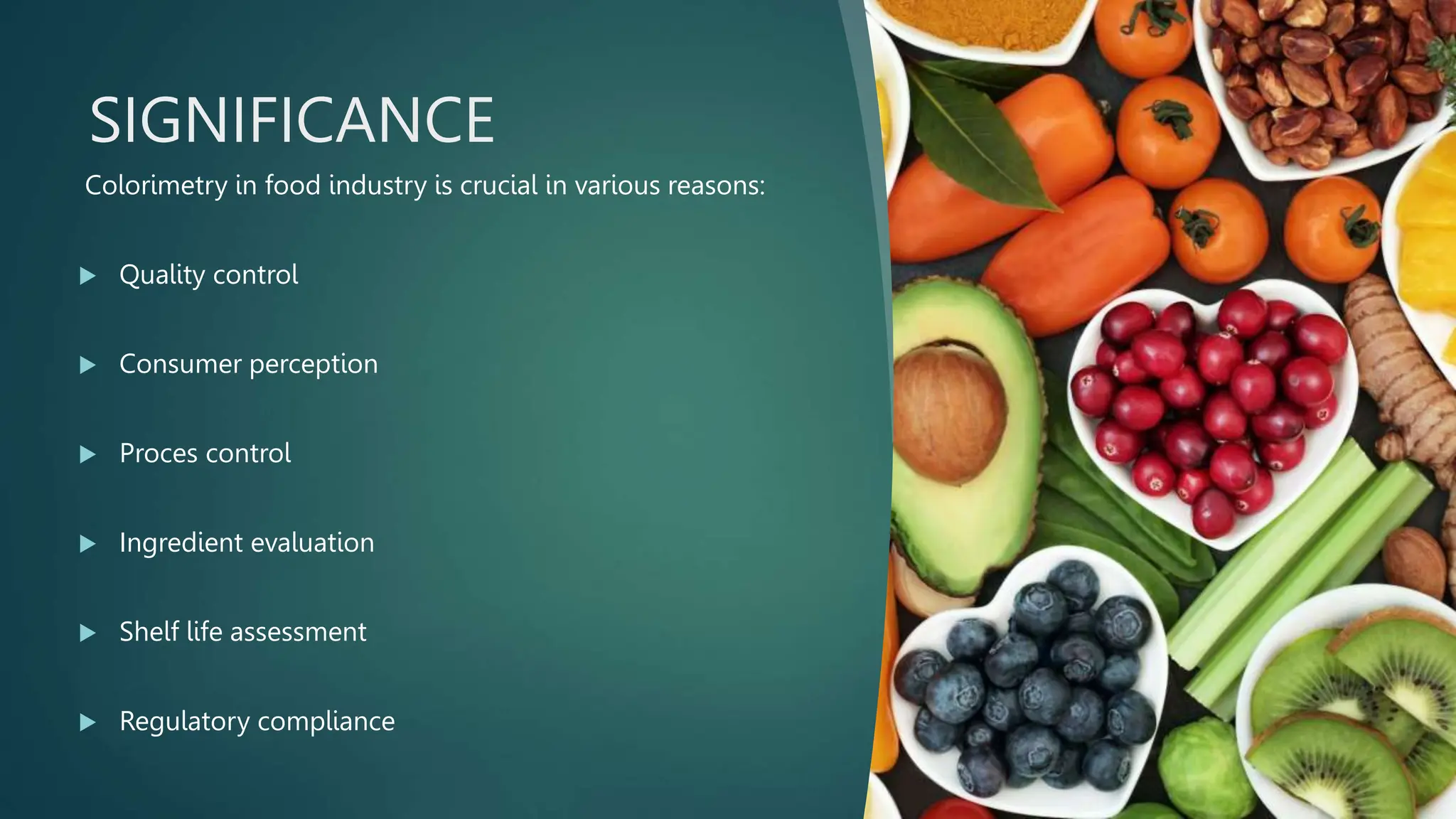 FOOD COLORIMETRY this is ver good asn.pptx | Food Industry | Industries