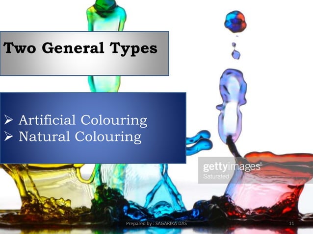 EDIBLE FOOD COLOURS | PPTX