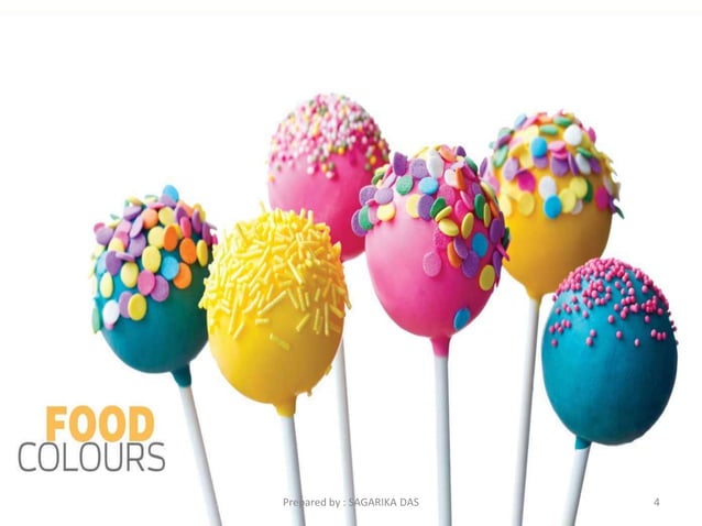 EDIBLE FOOD COLOURS | PPTX