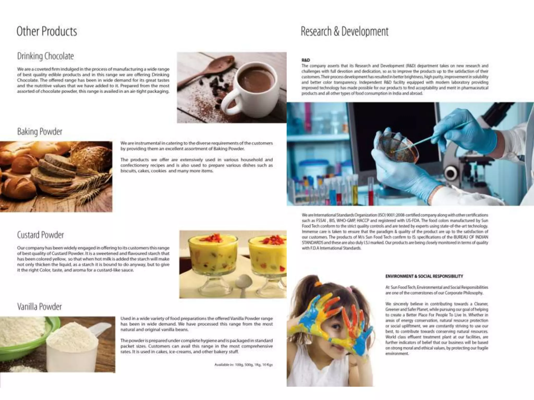 Food colors Service Providers | PPTX