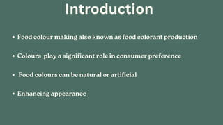Chemical Engineering Prototyping Food Color Making | PDF