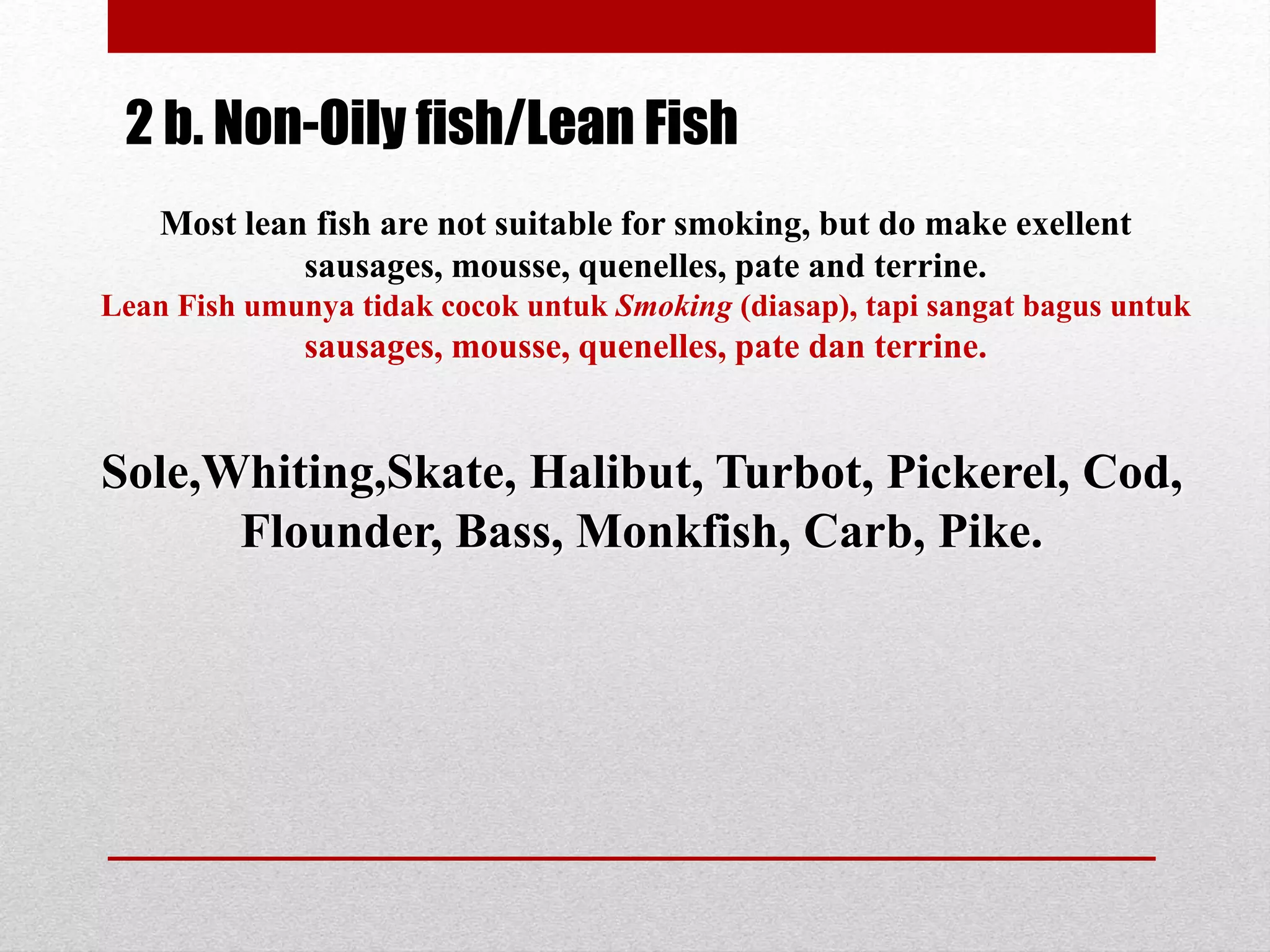 Food commodities 3 - Fish/ chefqtrainer.blogspot.com