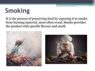 Food conservation. Smoking and sugar canning | PPT