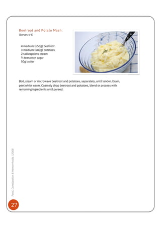 Food, Constipation & Hemorrhoids | PDF